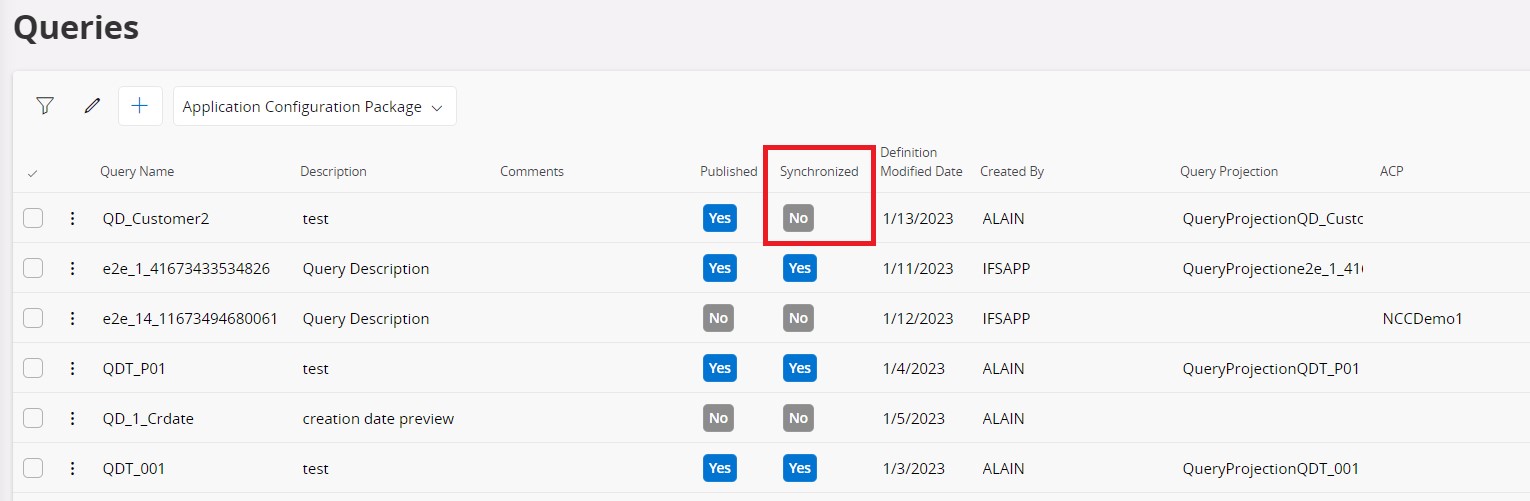 Query Designer Quick Reports - Technical Documentation For IFS Cloud